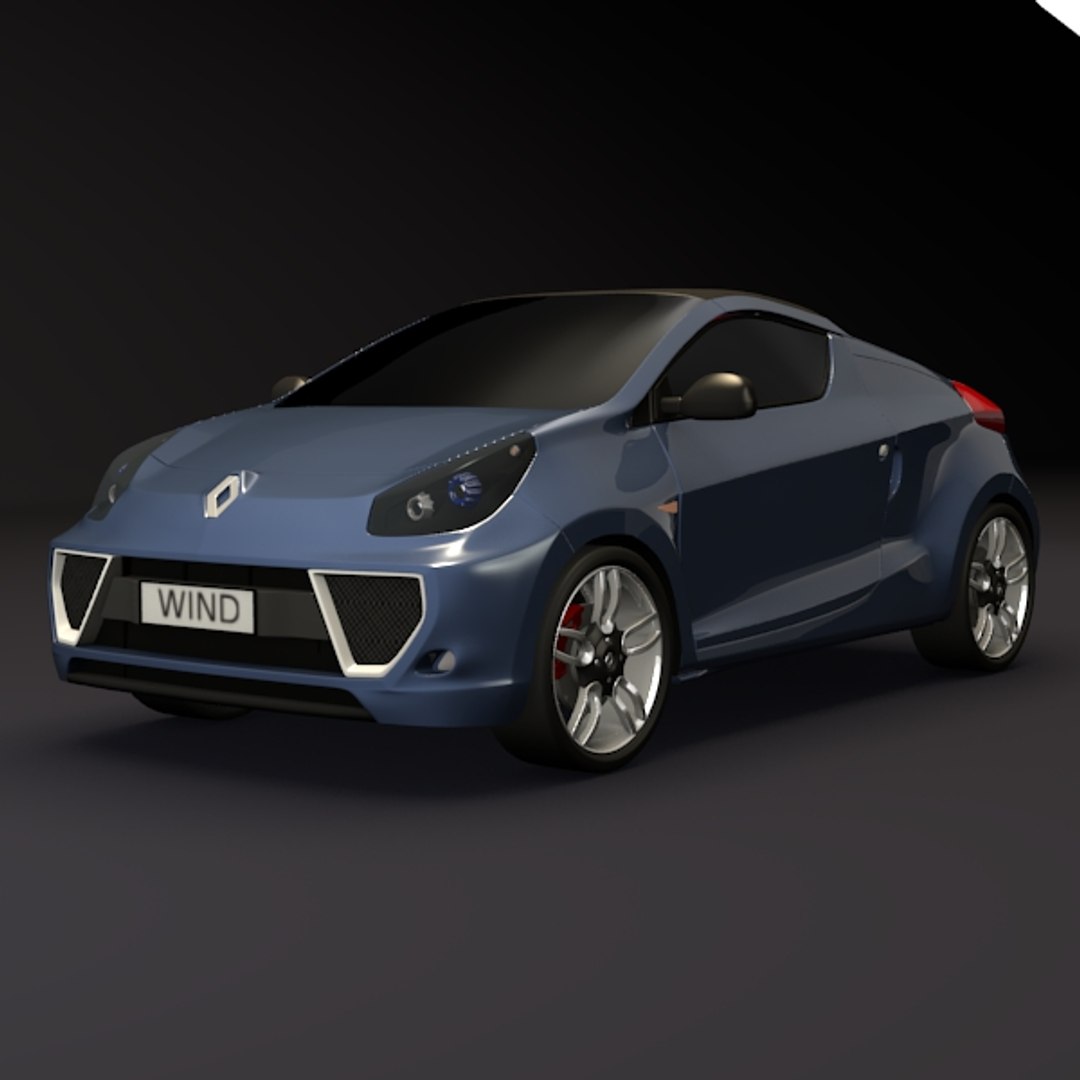 Renault Wind 3d Model