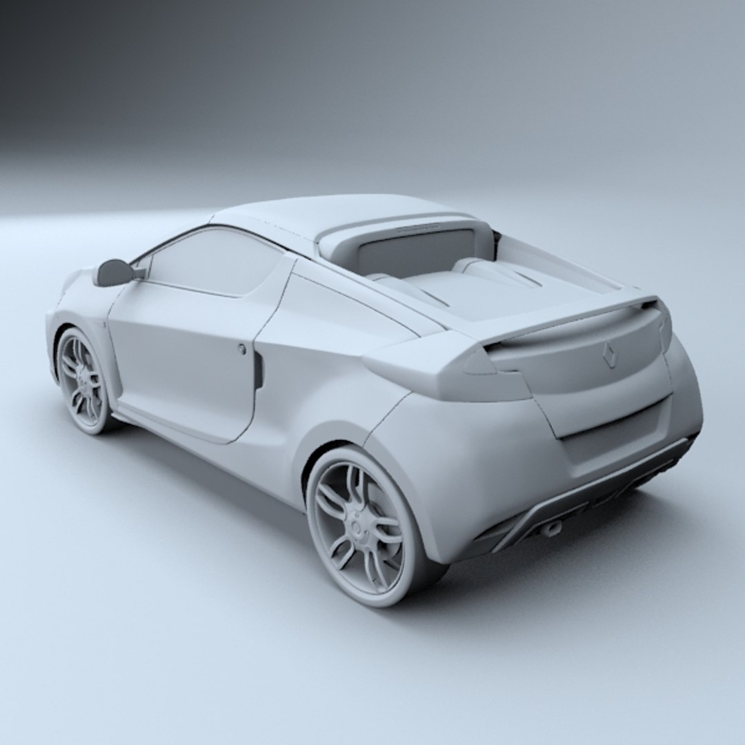 Renault Wind 3d Model