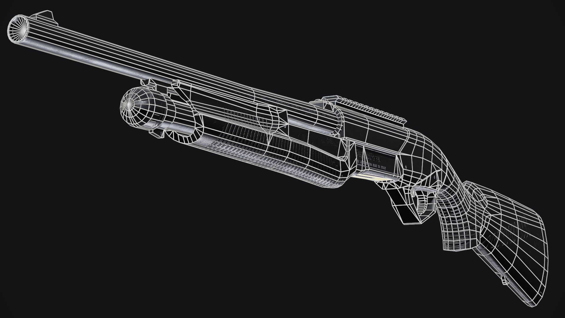 3D Benelli SuperNova Tactical - PBR Game Ready - TurboSquid 1958667