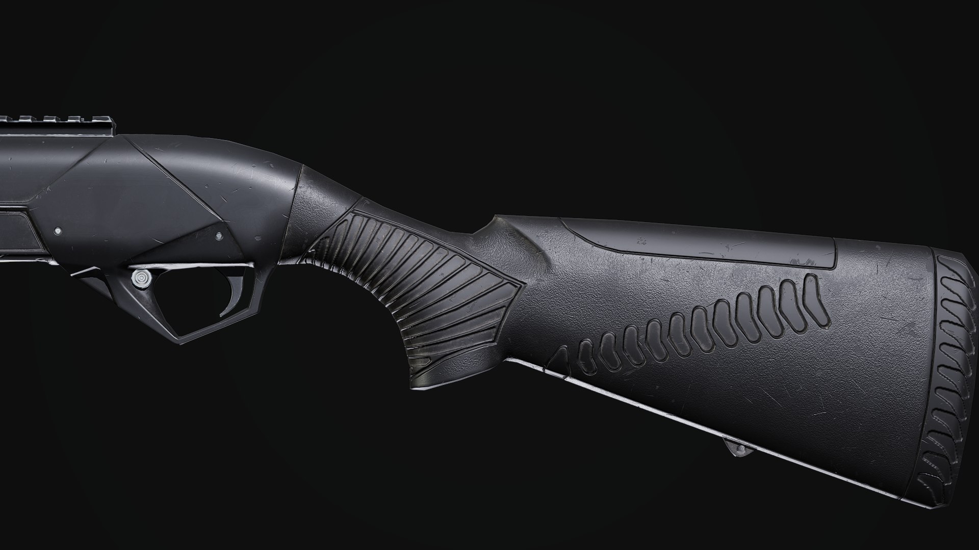3D Benelli SuperNova Tactical - PBR Game Ready - TurboSquid 1958667