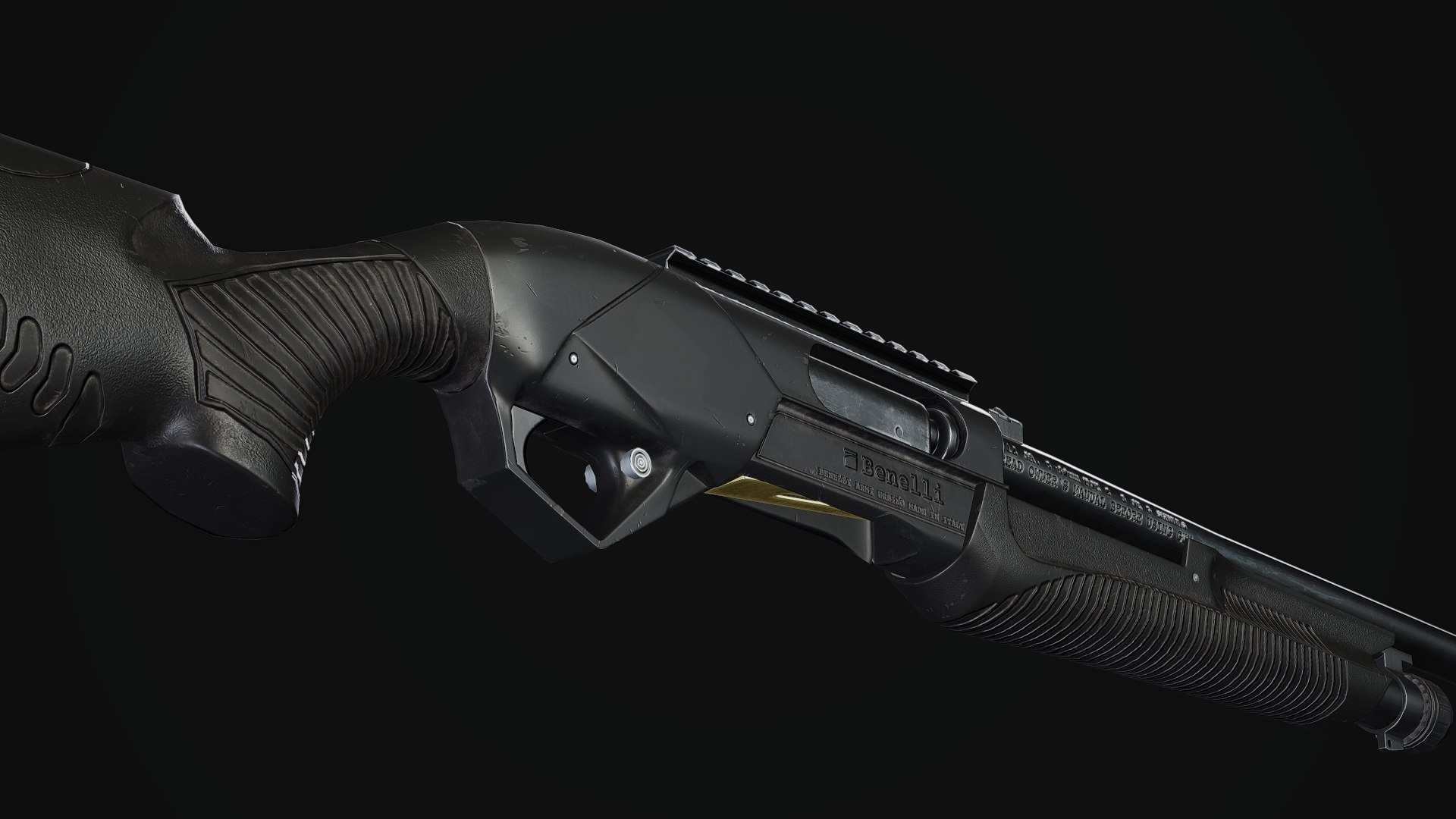 3D Benelli SuperNova Tactical - PBR Game Ready - TurboSquid 1958667