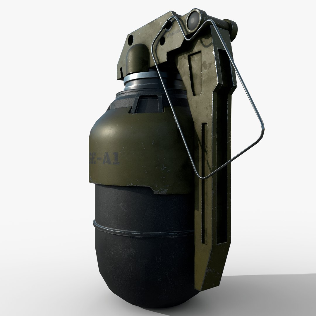 Futuristic Grenade Concept 3D Model - TurboSquid 2087516
