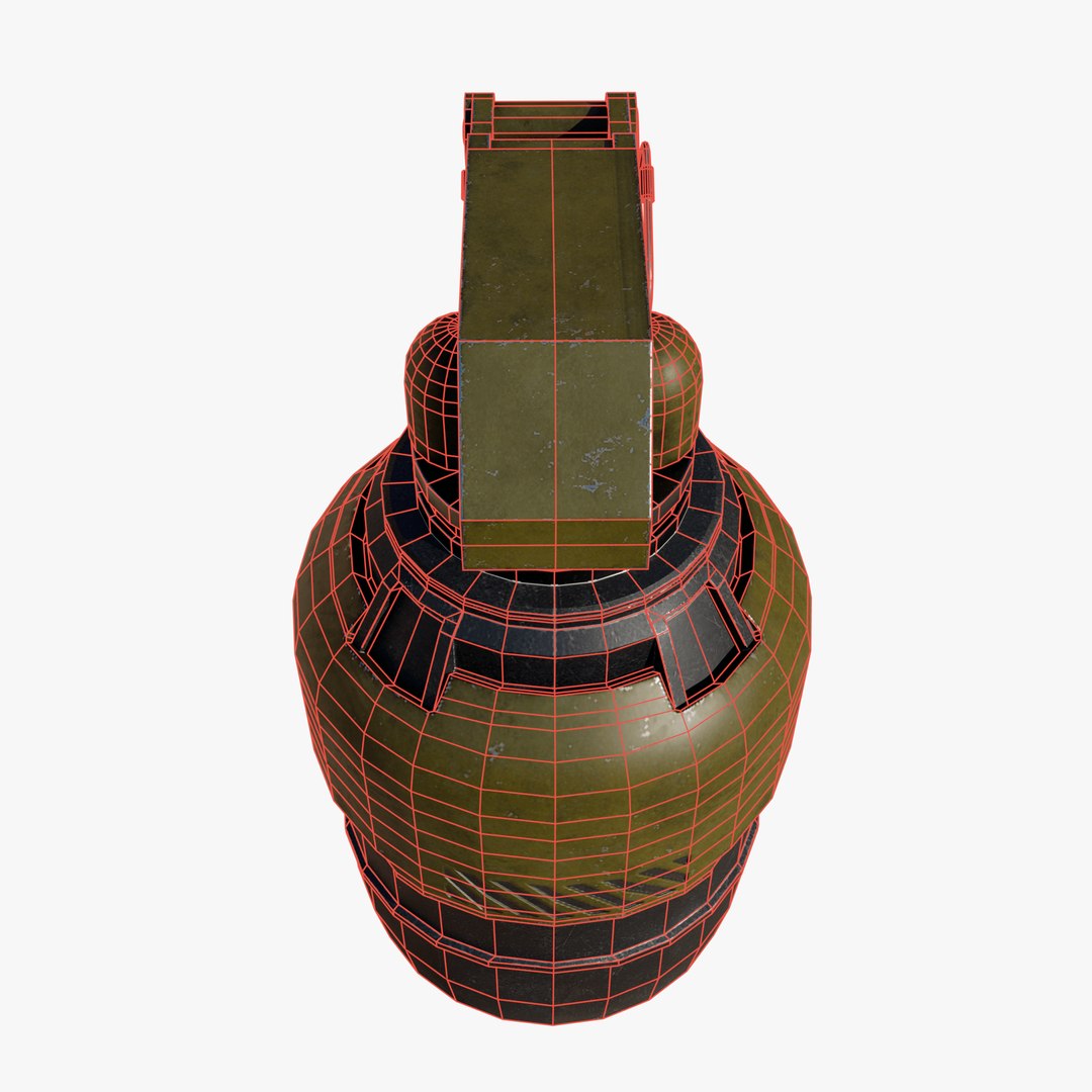 Futuristic Grenade Concept 3D Model - TurboSquid 2087516