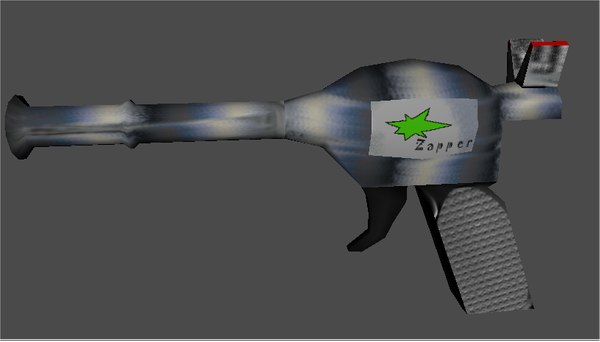 zapper 3d model