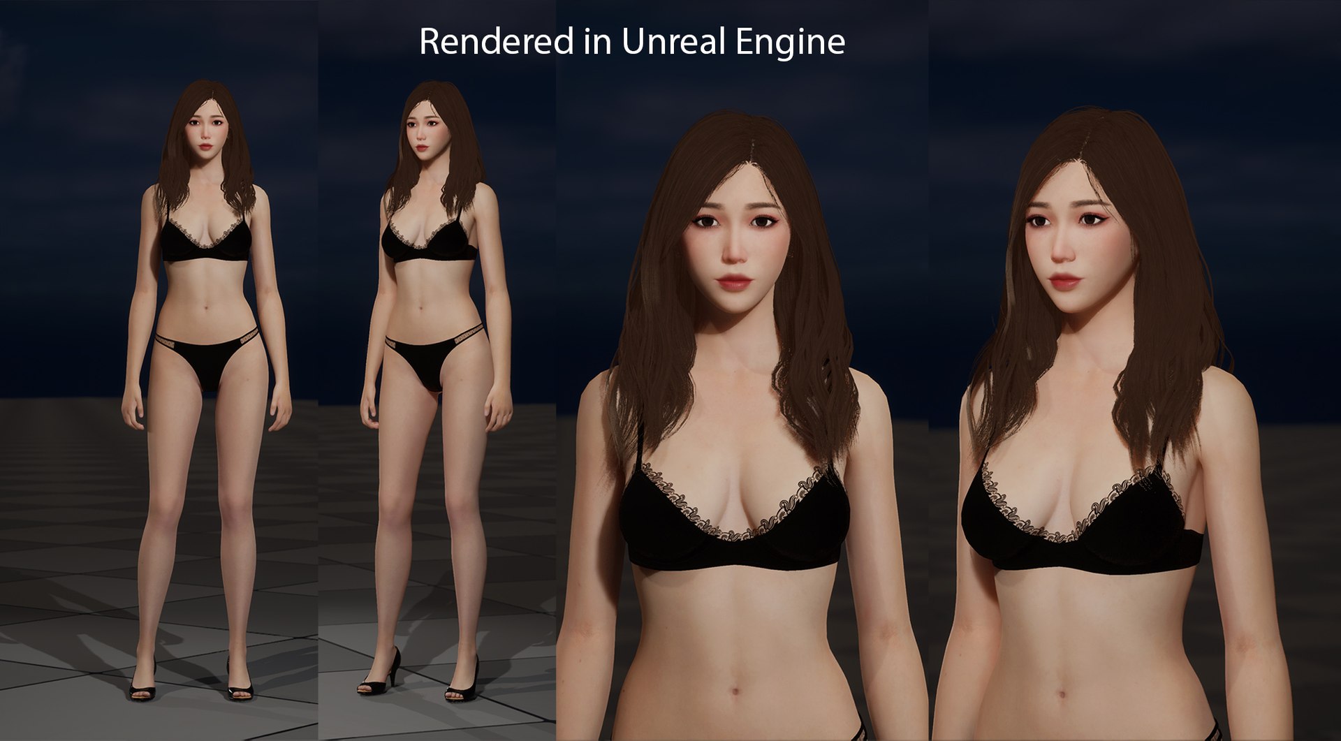 Annie - Lowpoly And Highpoly 3D Bundle 3D Model - TurboSquid 2064890