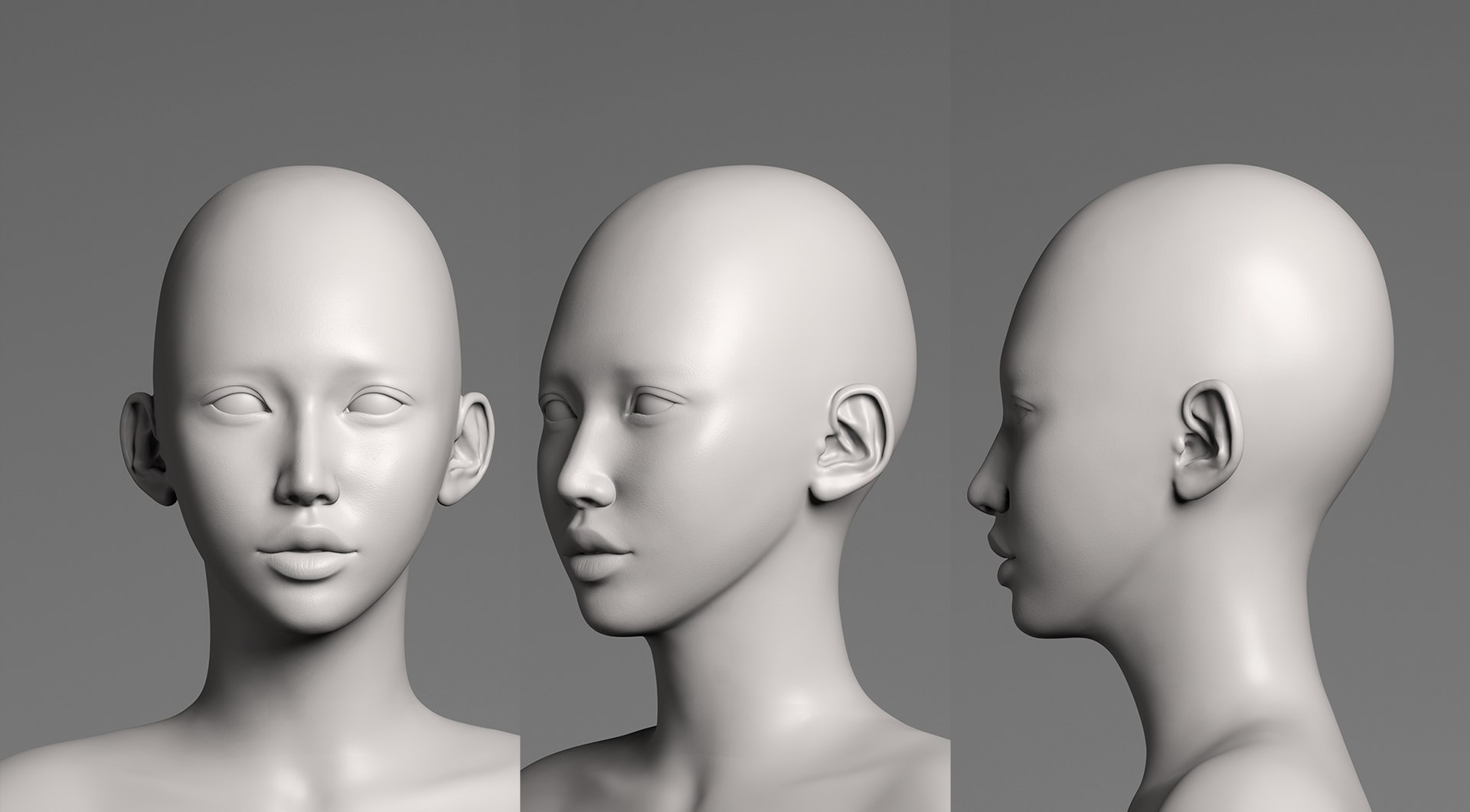 Annie - Lowpoly And Highpoly 3D Bundle 3D Model - TurboSquid 2064890