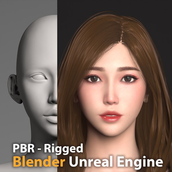 modelo 3d Annie - Lowpoly and Highpoly 3D bundle - TurboSquid 2064890
