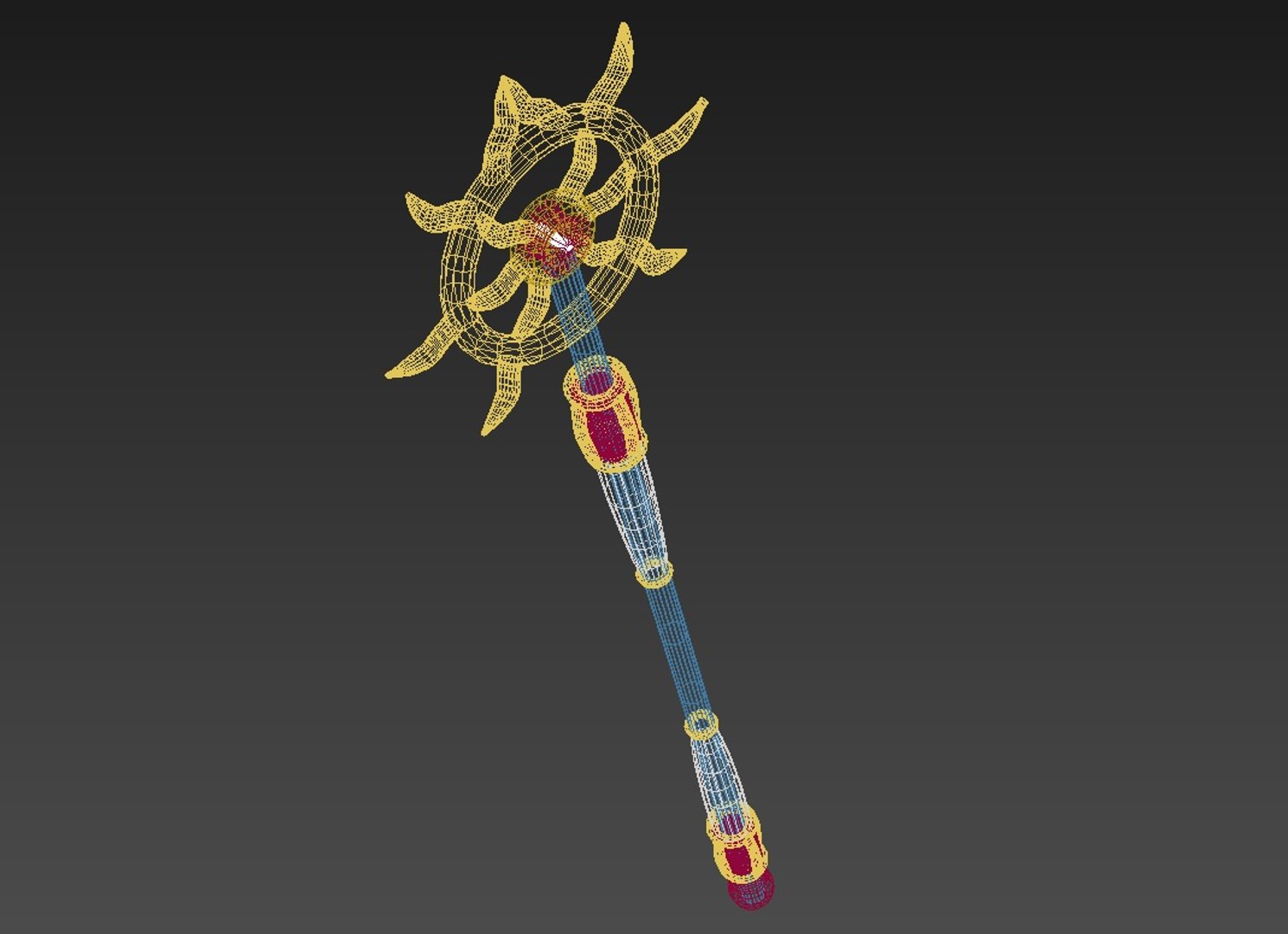 3dsmax Staff Dragon Raja