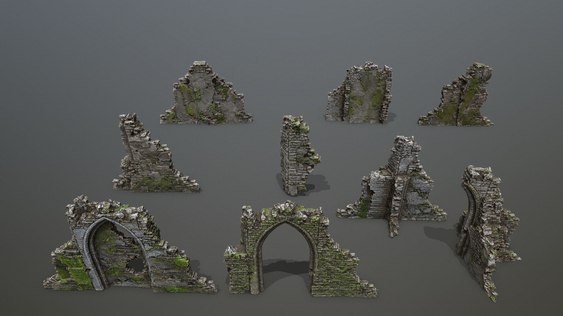 Rock Gate 3D Model - TurboSquid 2321722