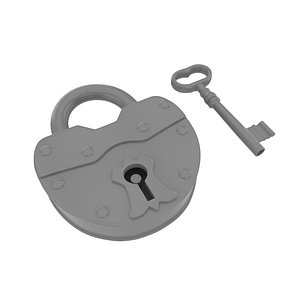 Lock Blender Models for Download | TurboSquid