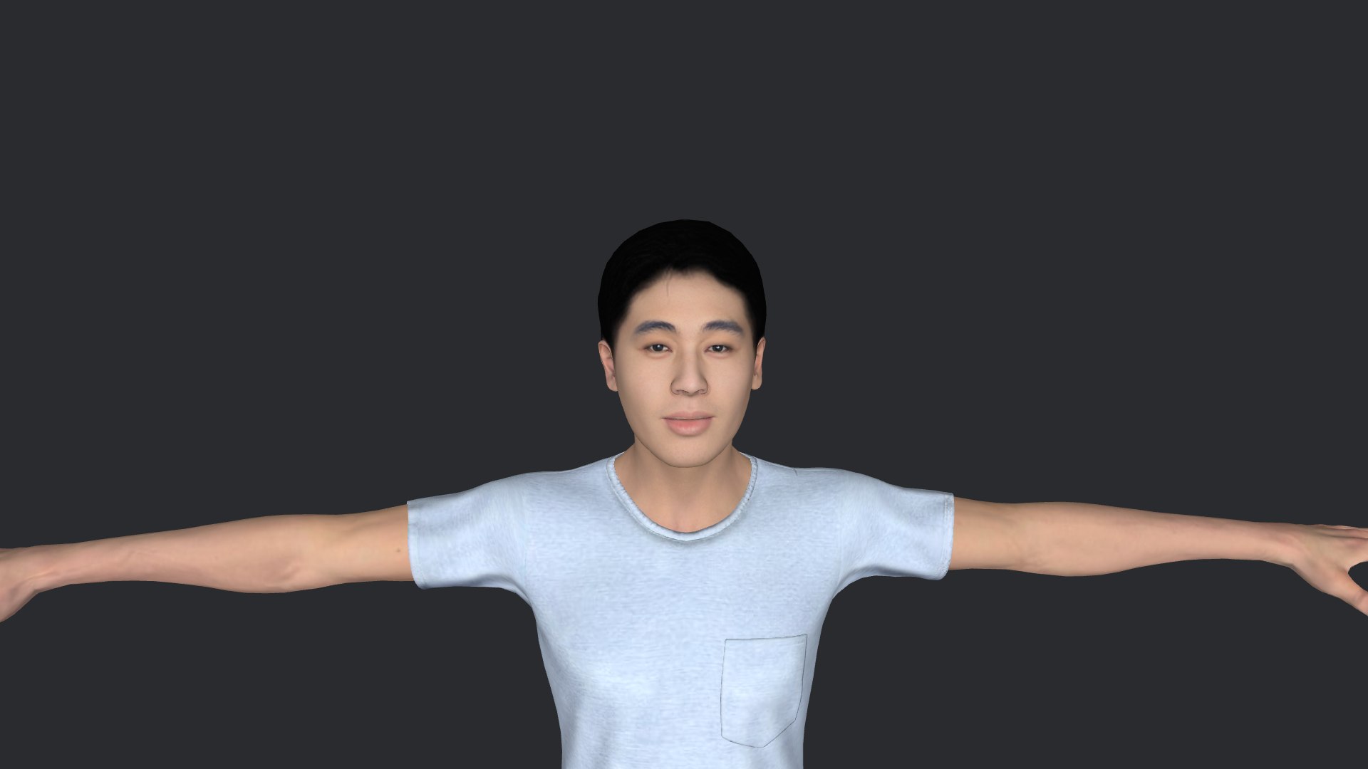 3D Ryan Higa Hyper Realistic Full Body Fully Rigged 3D Character Model ...