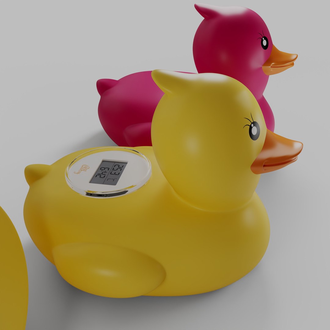 Baby Bath Thermometer Toy 3D Model - TurboSquid 2235968