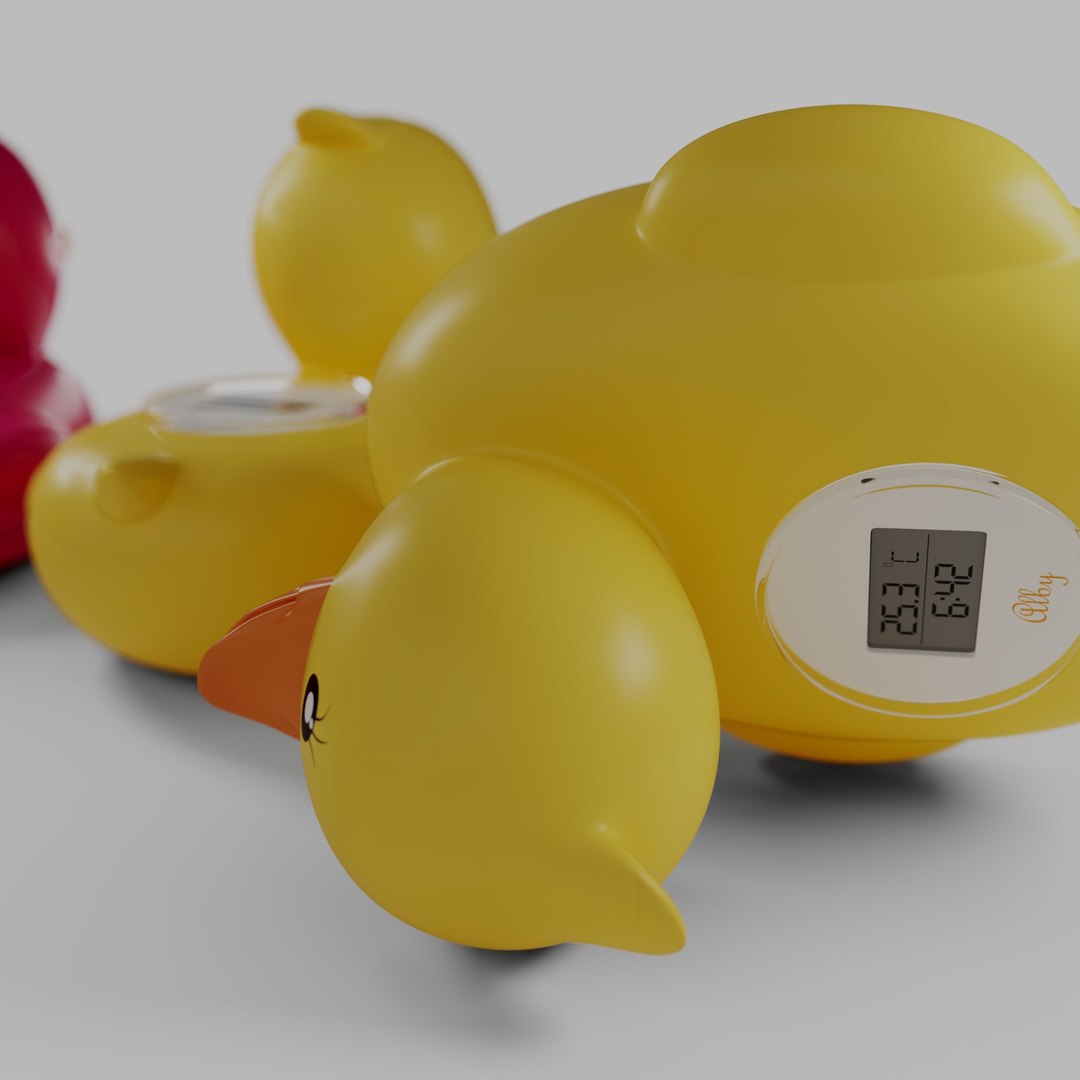 Baby Bath Thermometer Toy 3D Model - TurboSquid 2235968