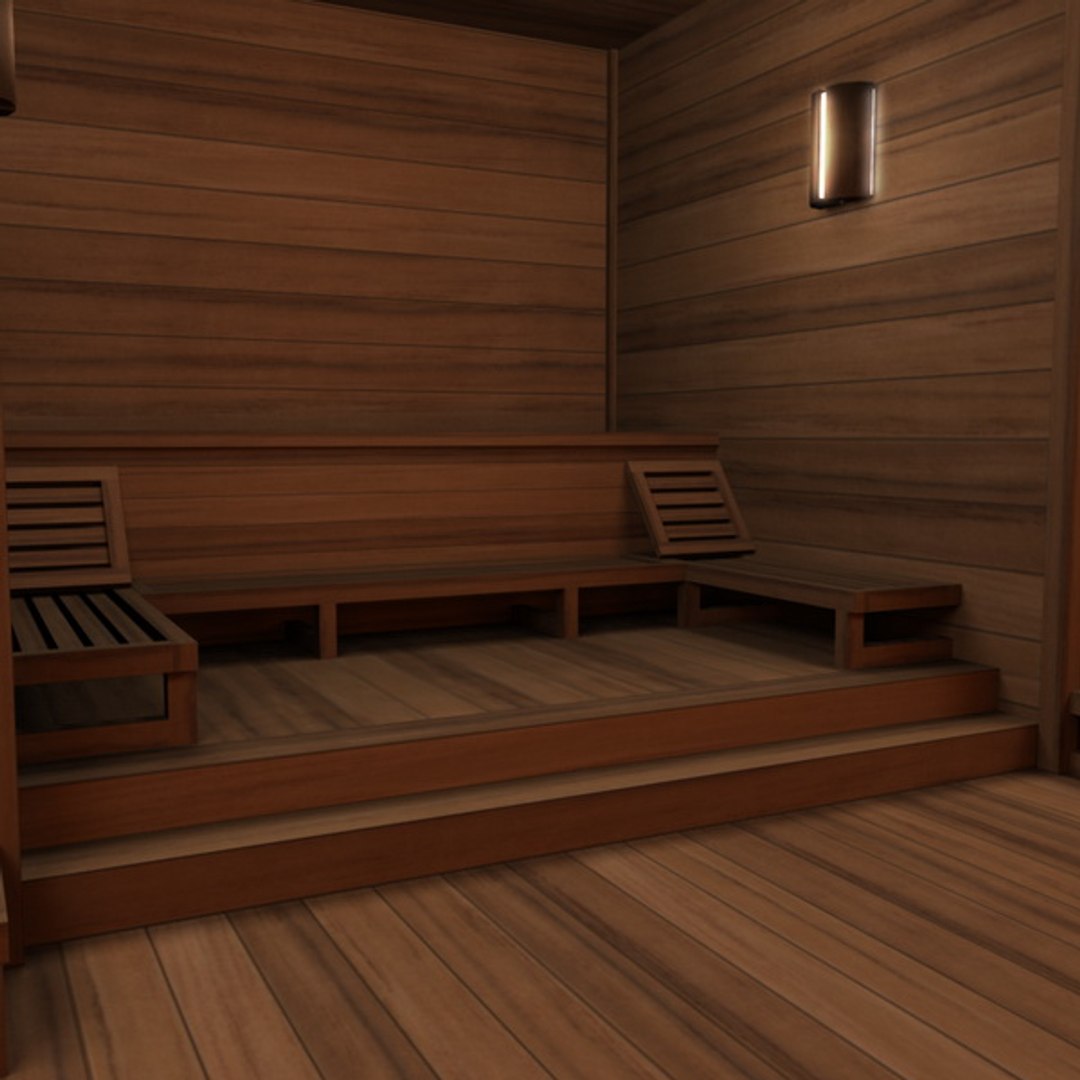 3d Polygonal Sauna