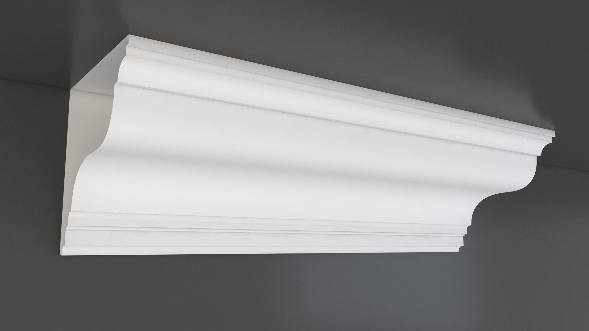 Cornice 111 Straight 3D - TurboSquid 2027195
