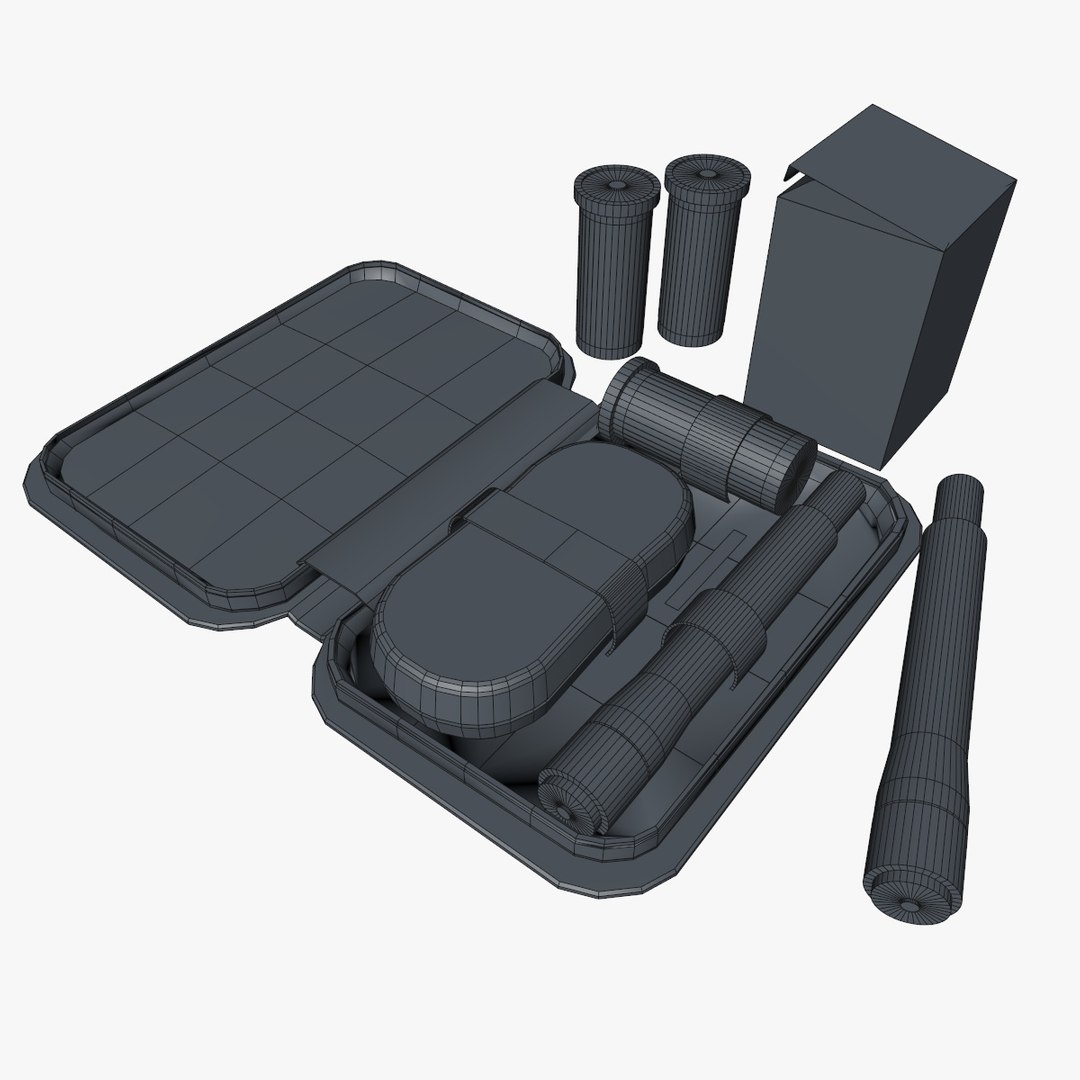 Medical Equipment Meter Glucose 3d Model