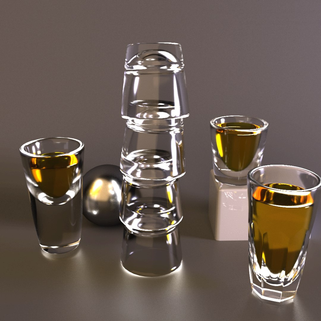 32 Glasses Bars 3D Model - TurboSquid 1413761