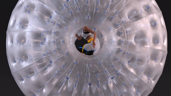 modelo 3d Globo Zorb con Atleta - TurboSquid 2131868