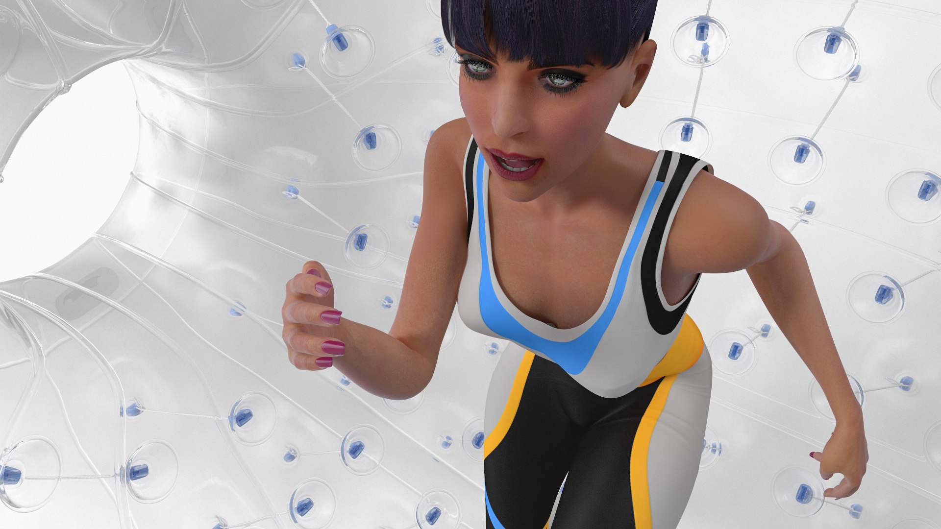 Zorb Balloon With Athlete 3D Model - TurboSquid 2131868