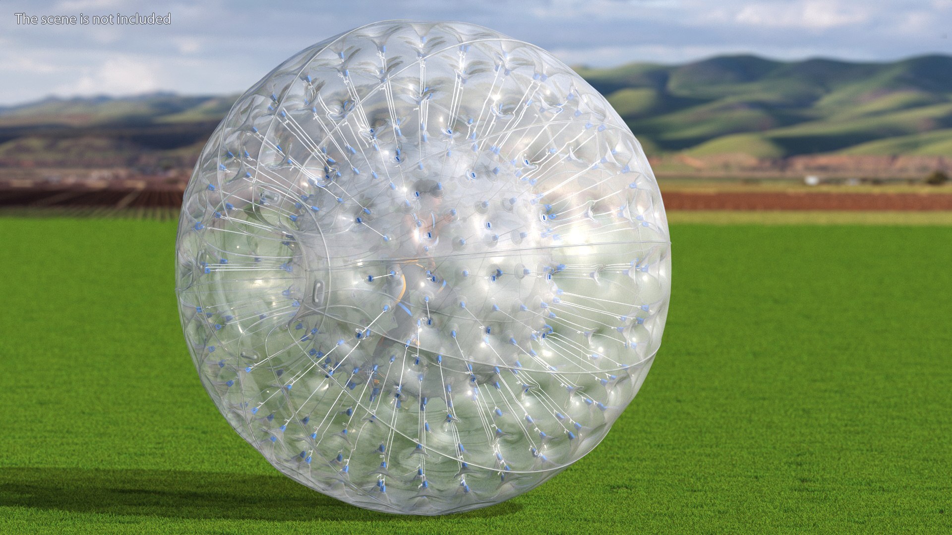 Zorb Balloon With Athlete 3D Model - TurboSquid 2131868
