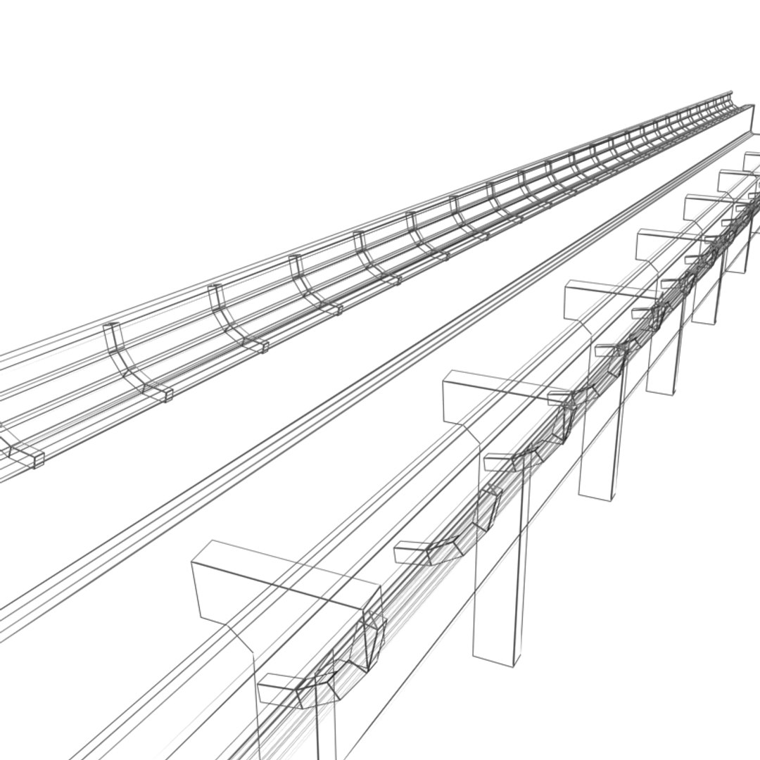 Bobsleigh Track 3d Model