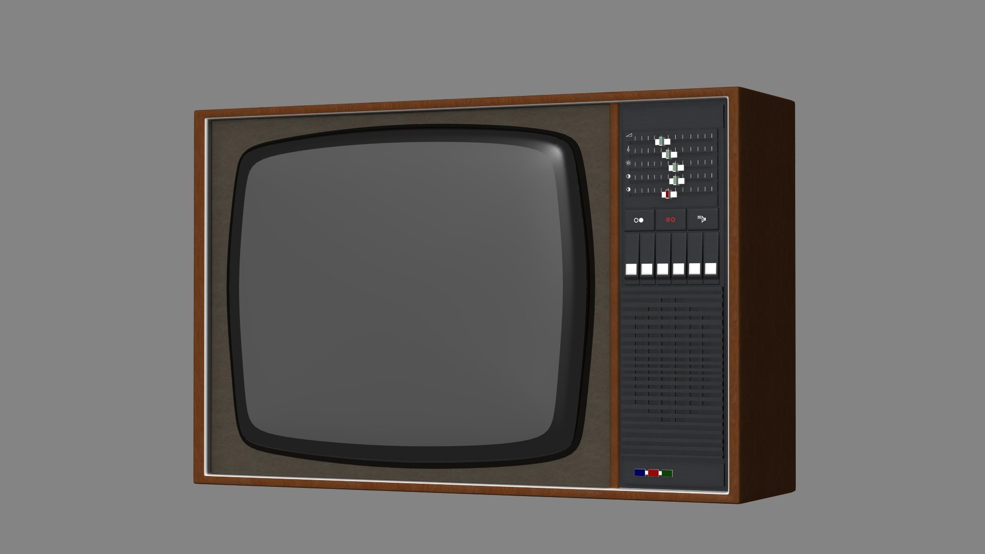 3D Philips K9 Television Model - TurboSquid 2016021