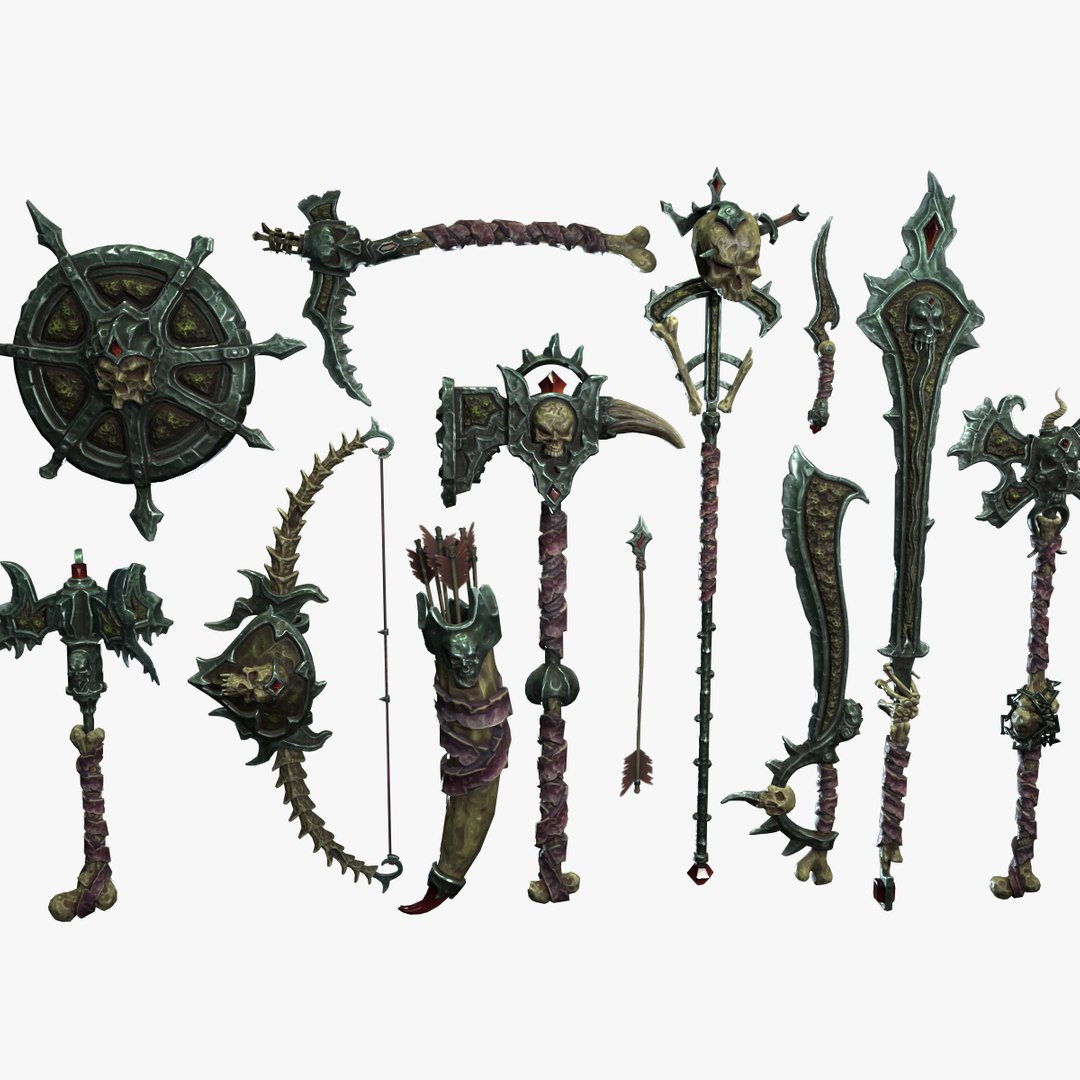 odd fantasy weapons