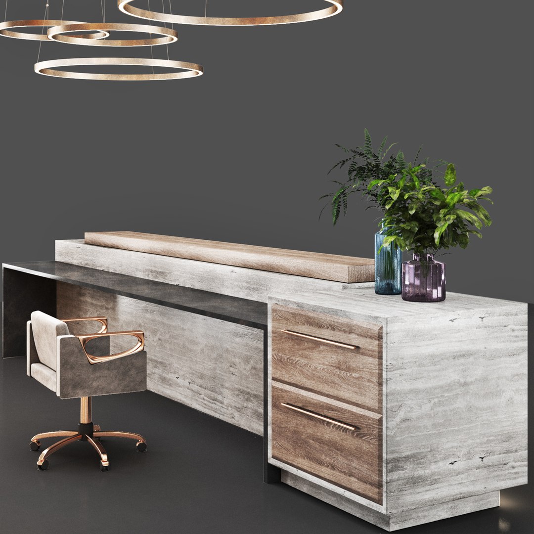 3D Reception 07 Model - TurboSquid 2116996