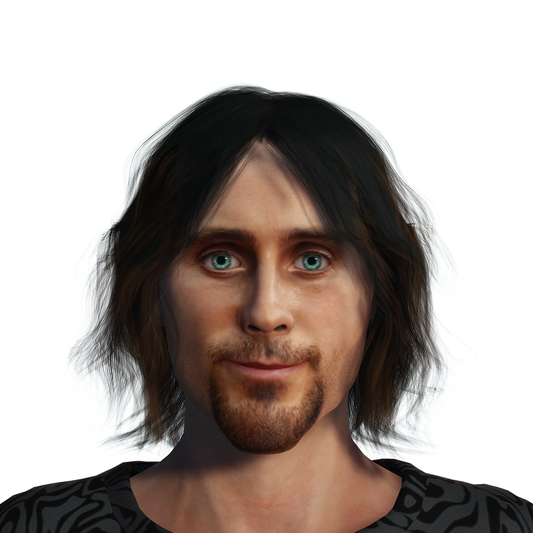 3D Model Jared Leto 3D Rigged Model Ready For Animation - TurboSquid ...