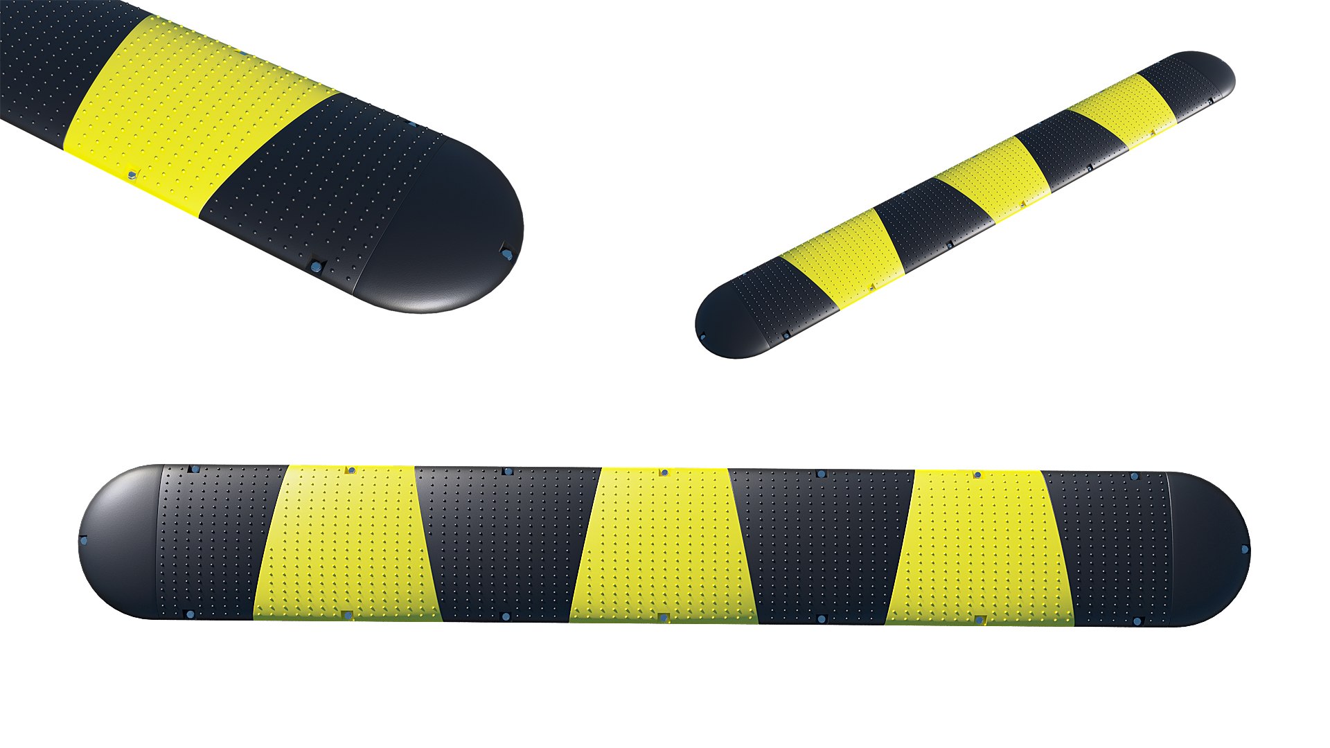 3D Speed Bump Traffic - TurboSquid 1677823