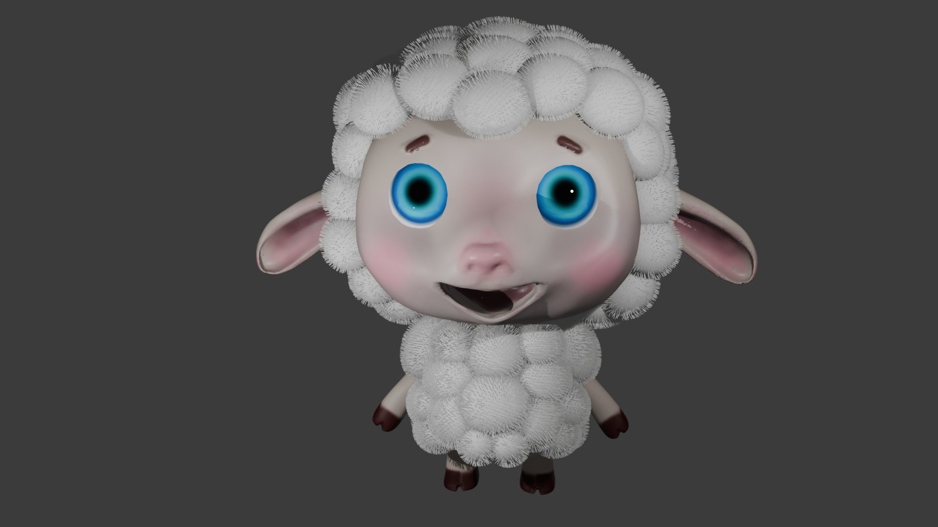 FLUFF The Sheep 3D - TurboSquid 2301851