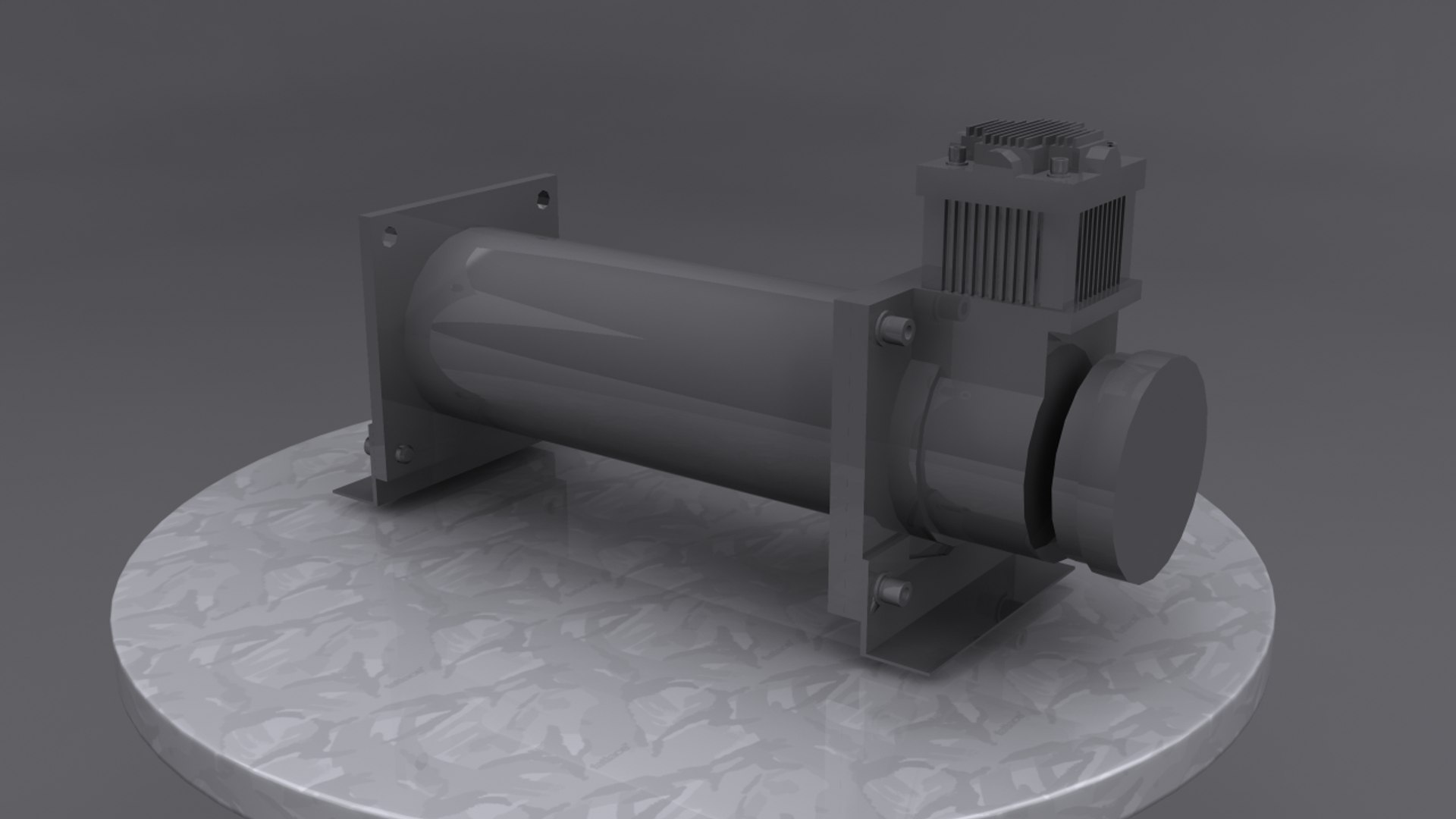 Air Compressor Ride 3d Model