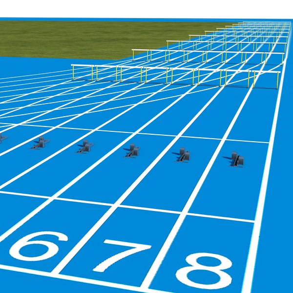 Track And Field 3D Models for Download | TurboSquid