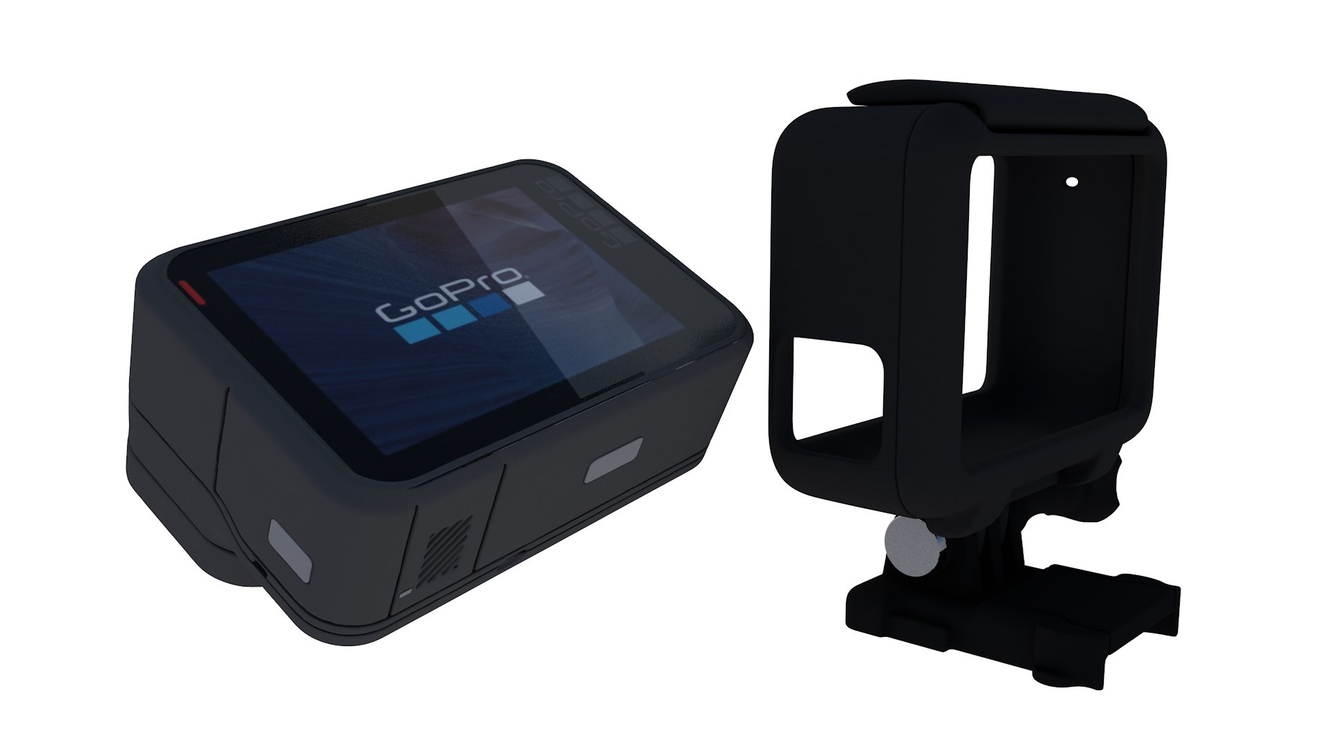 3D GoPro 3D Model - TurboSquid 1730051