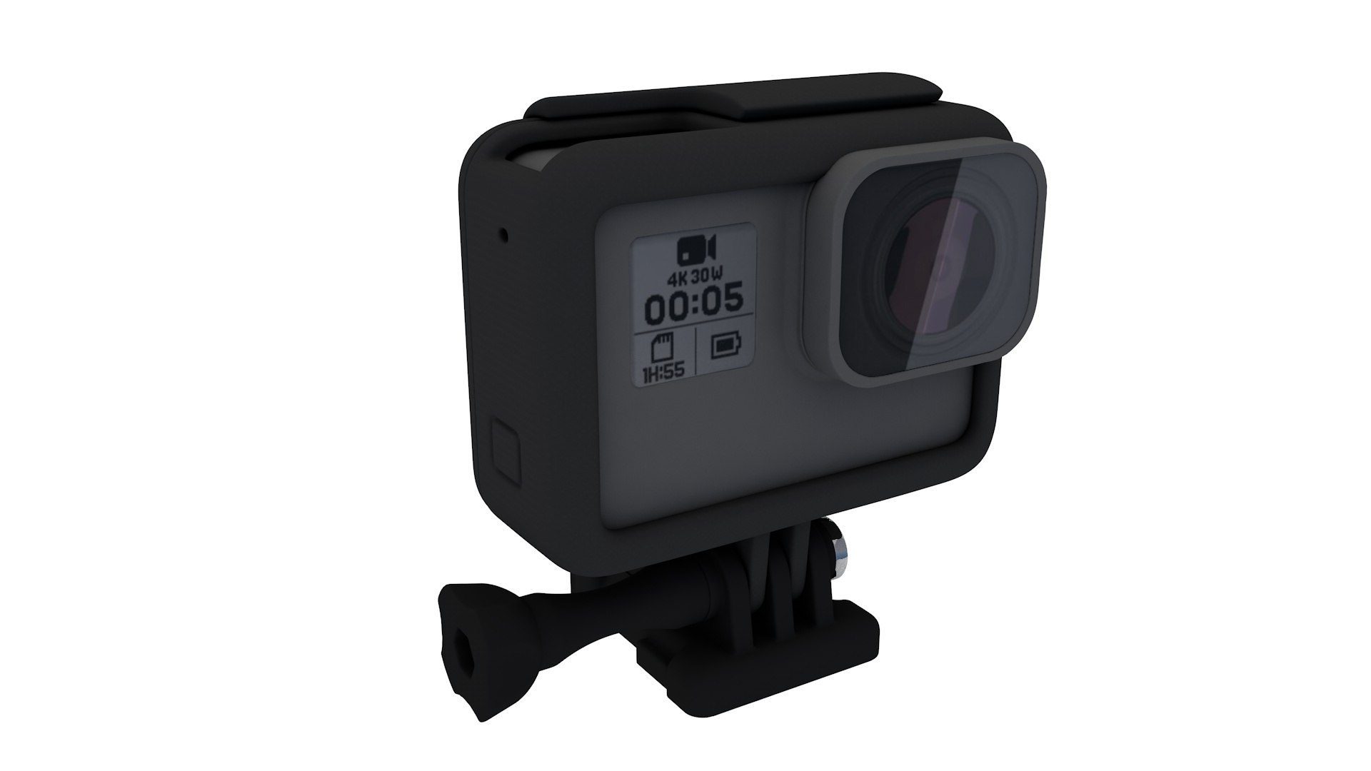 3D GoPro 3D Model - TurboSquid 1730051