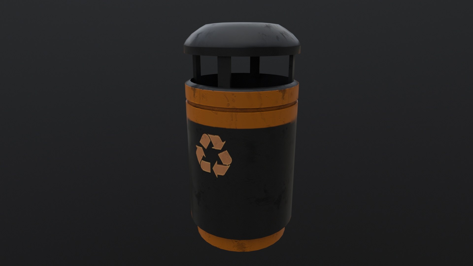 3D Rubbish Bin model - TurboSquid 2152727
