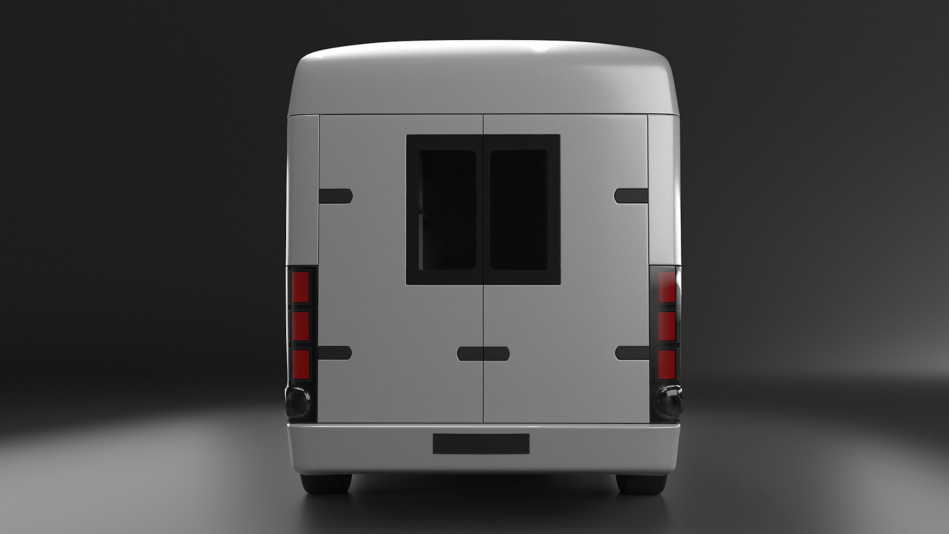 3D Generic Electric Delivery Truck Model - TurboSquid 1960798