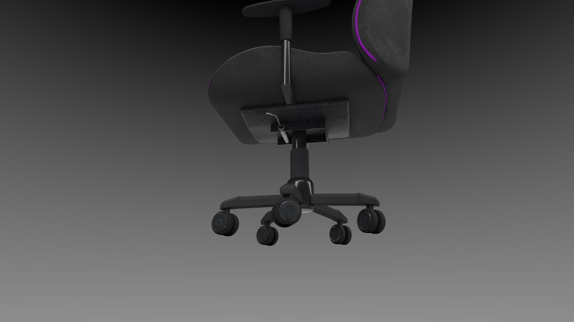 3D Gaming Chair Model - TurboSquid 2385761