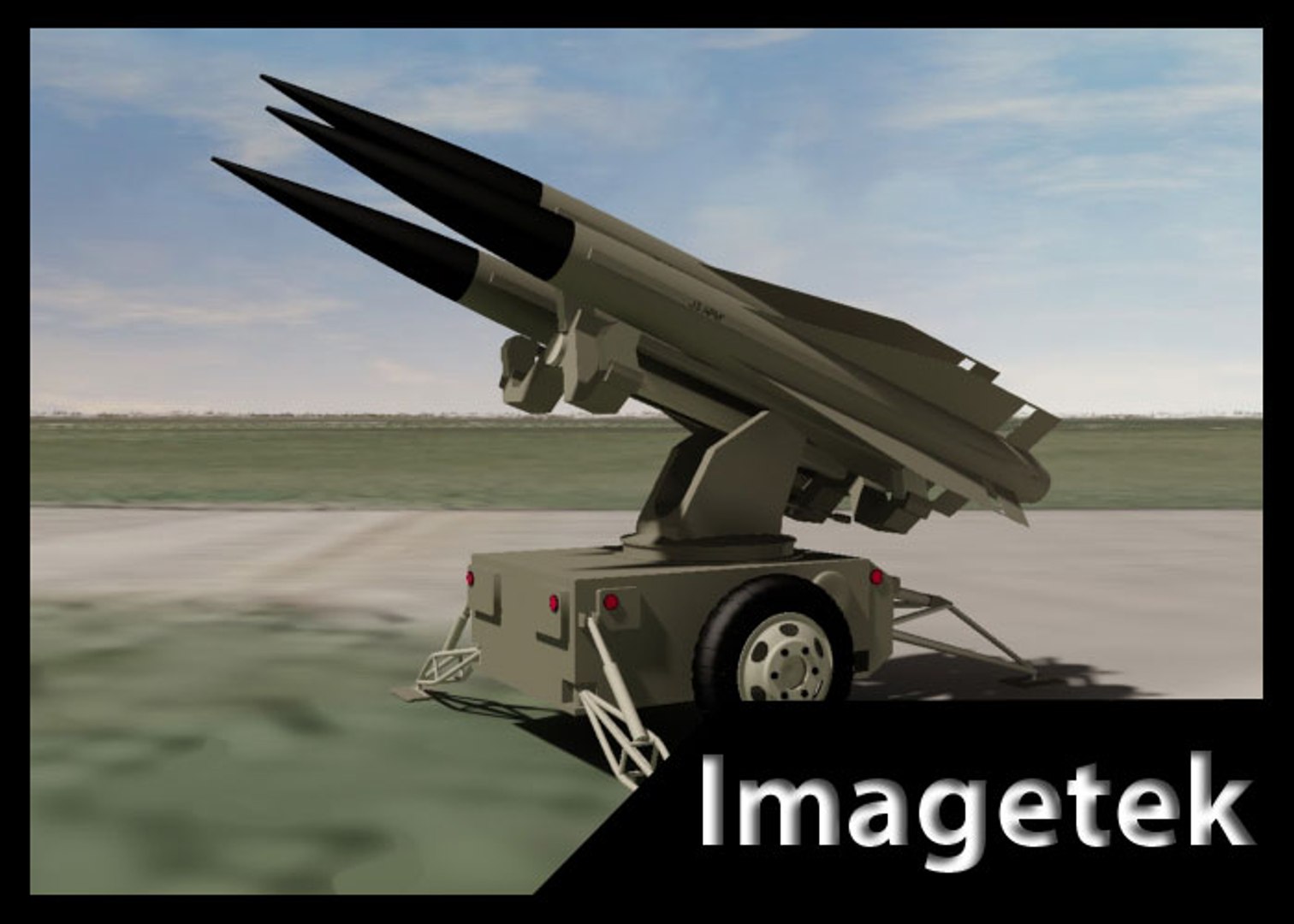 Military Hawk Ground Air Missile Max