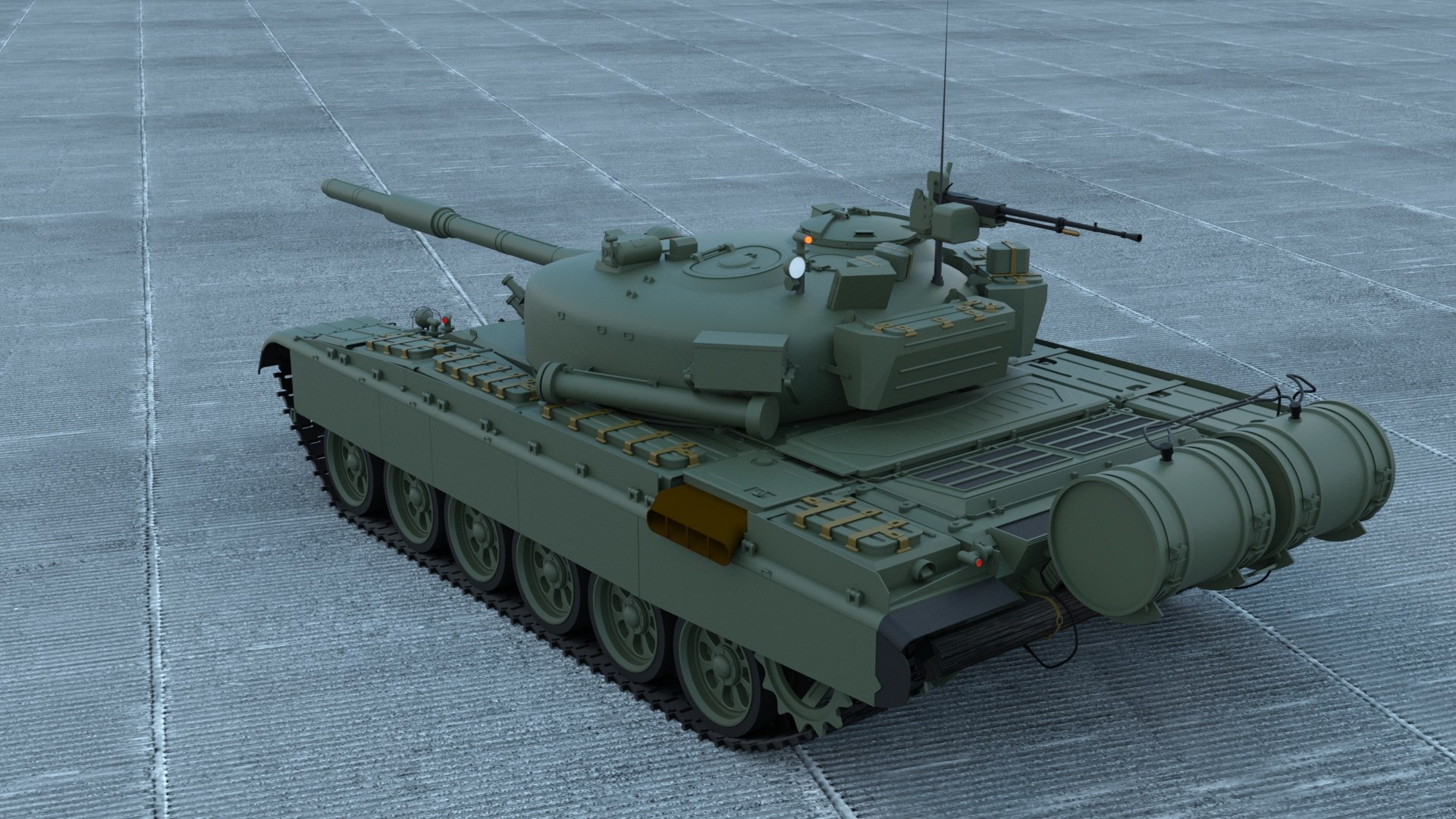 3D Model T72 Ural 3ds Max 2024 - TurboSquid 2260764