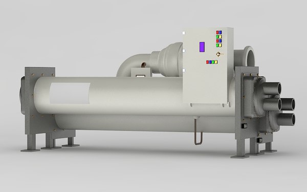 AutoCAD drawing Chiller Models | TurboSquid