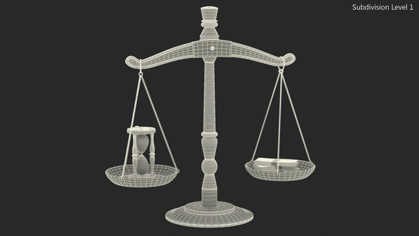 3D model time money scales modeled - TurboSquid 1554449