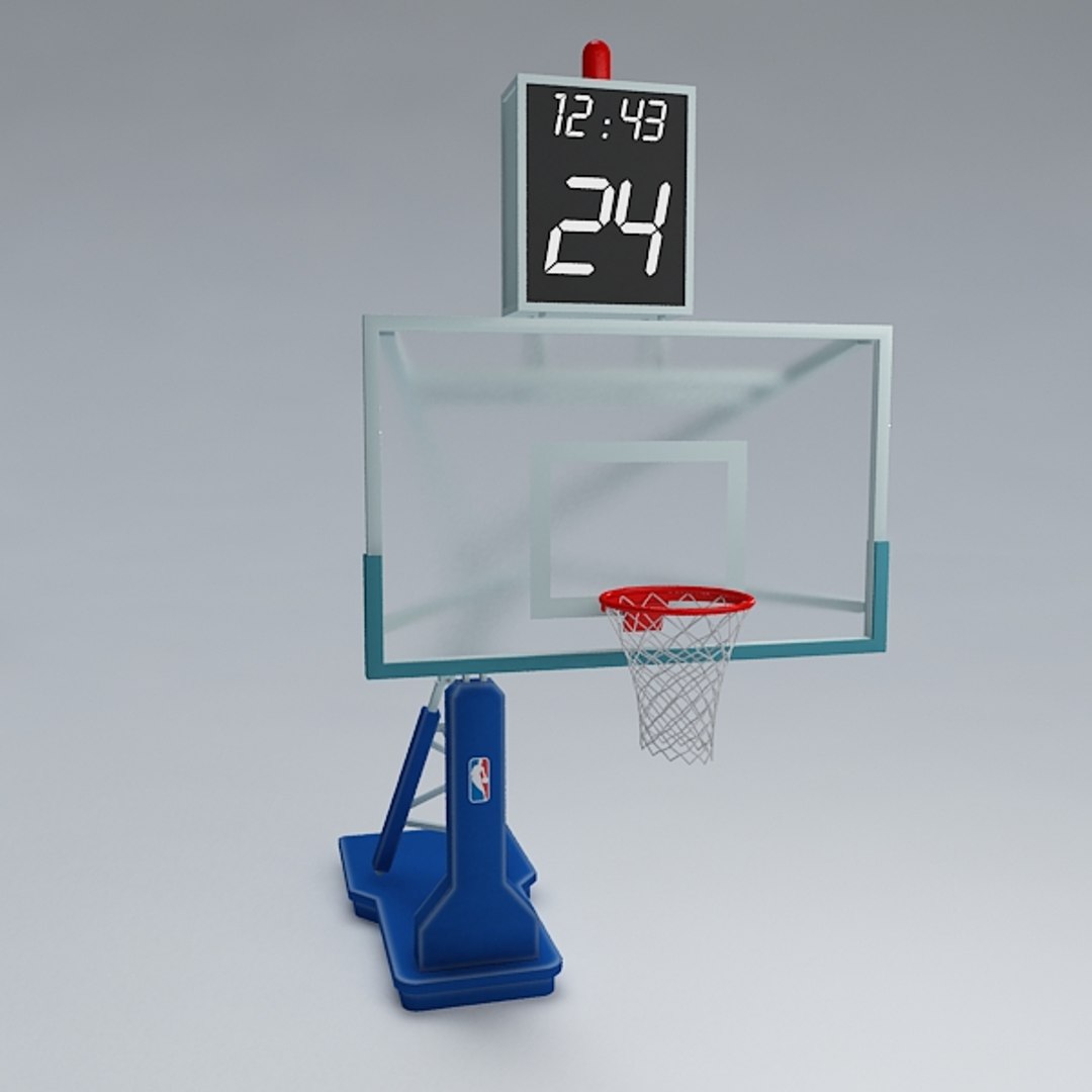 3d Basketball Rim Ball Model