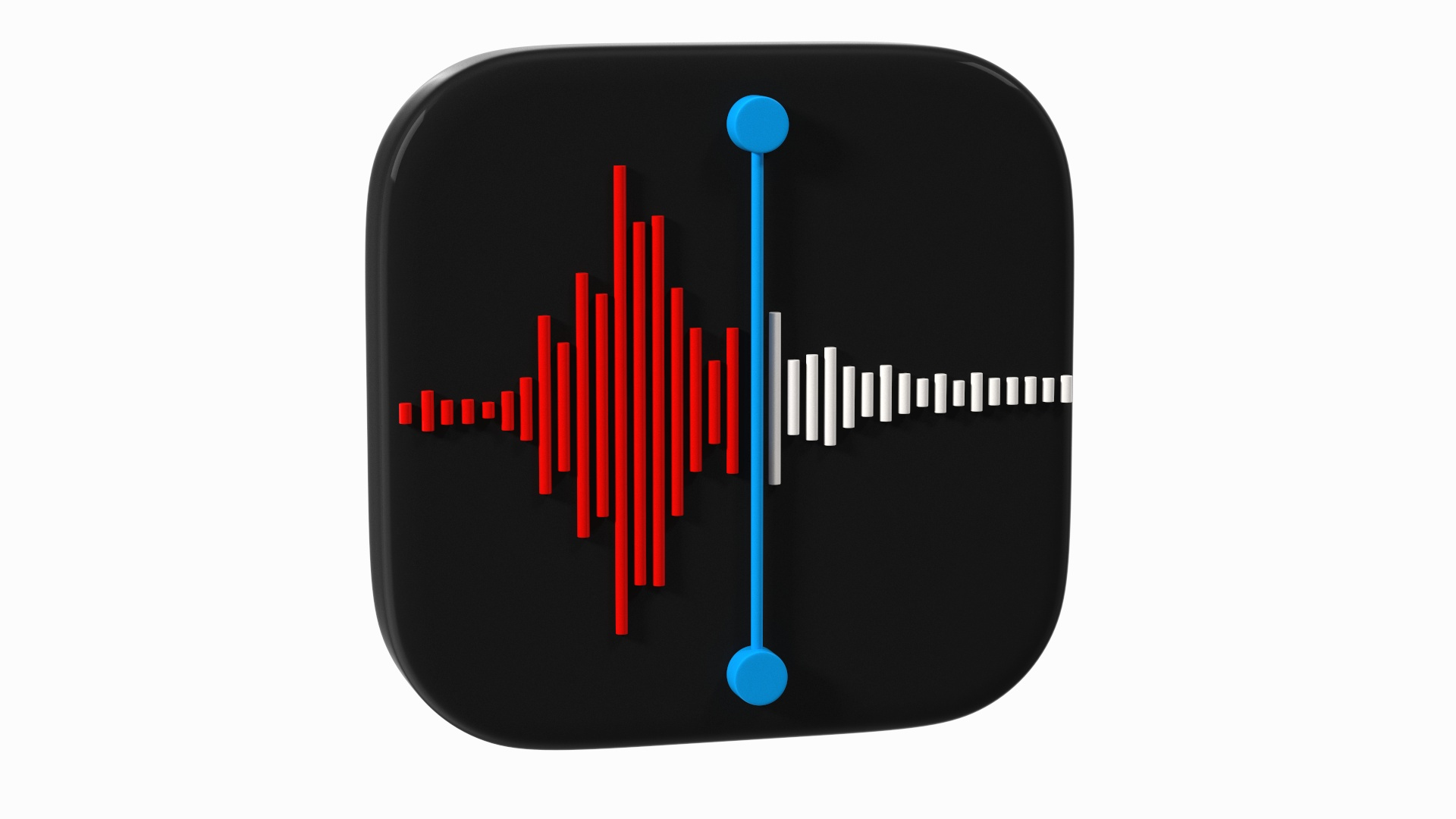 3D IPhone IOS Voice Memos Icon Model - TurboSquid 2220171
