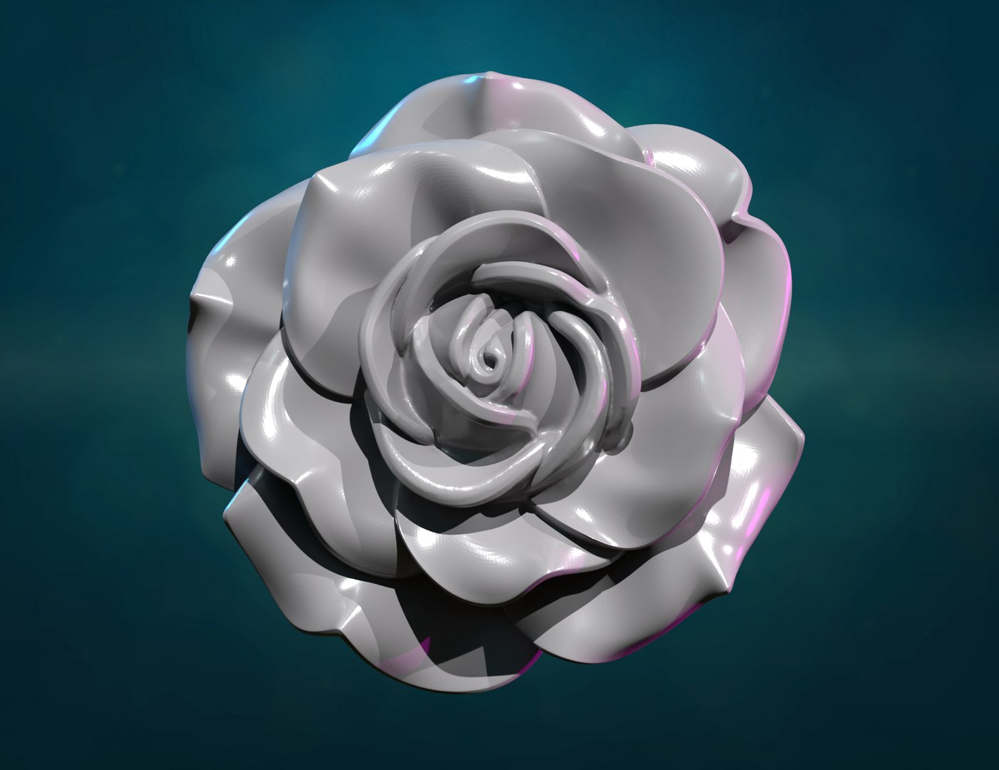 3D Printable Rose I Model - TurboSquid 2173032