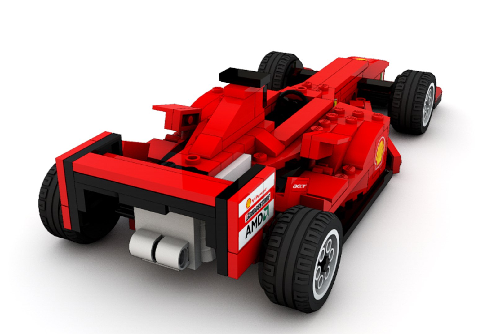 F1 Car Lego 8142 3d Model