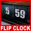 Dxf Retro Tv Flip Clock