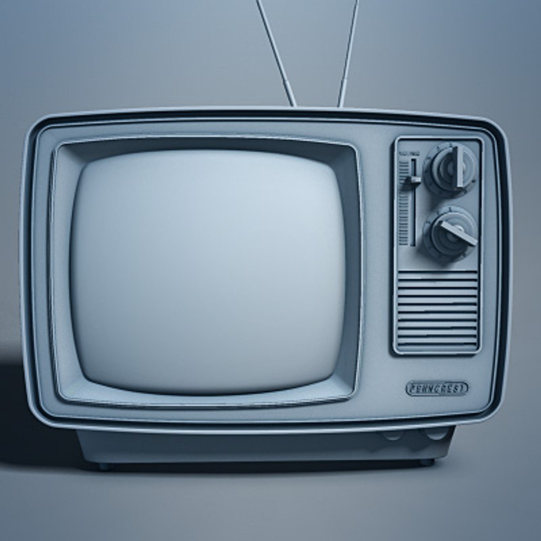 dxf retro tv flip clock