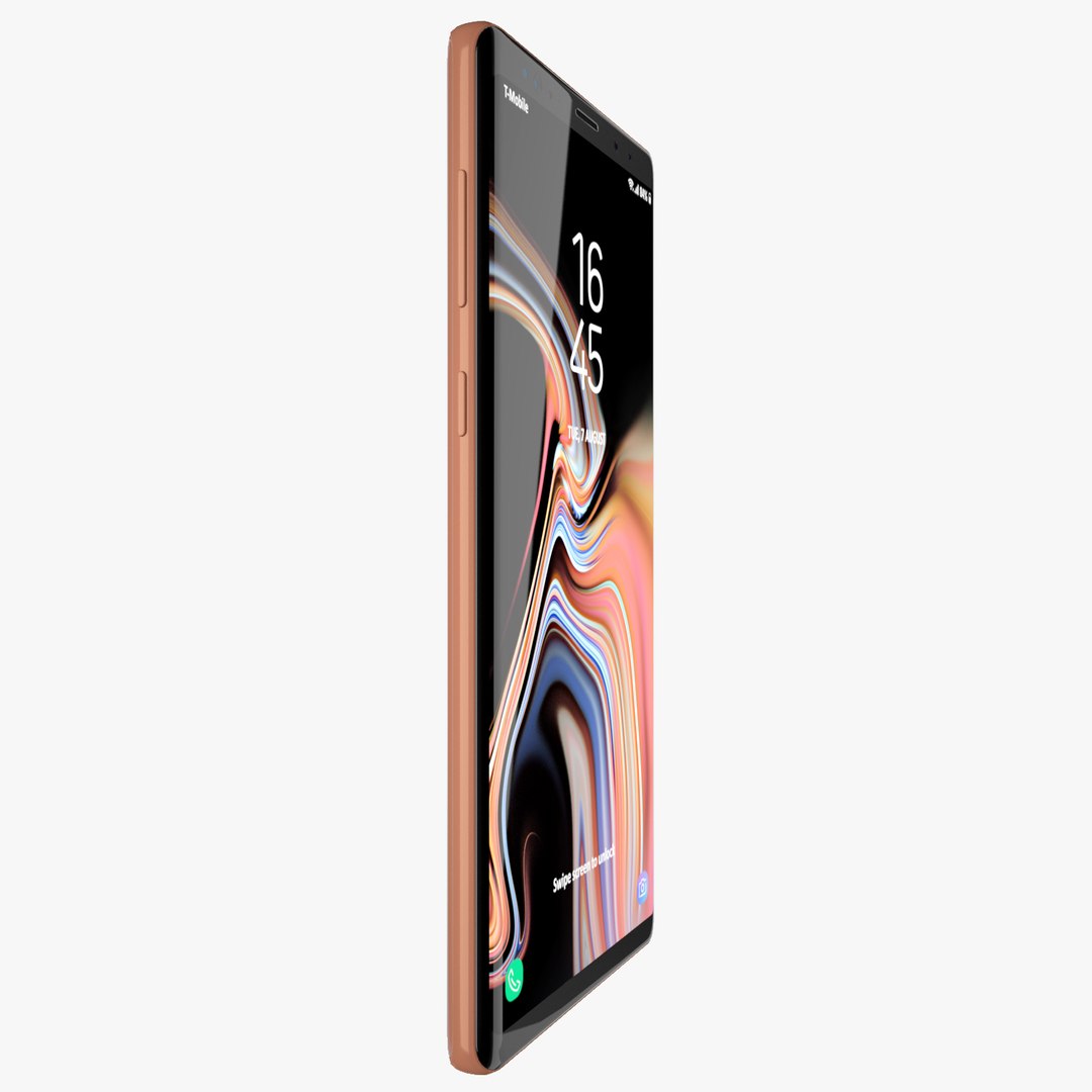 Samsung Galaxy Note 9 3D Model - TurboSquid 1317826