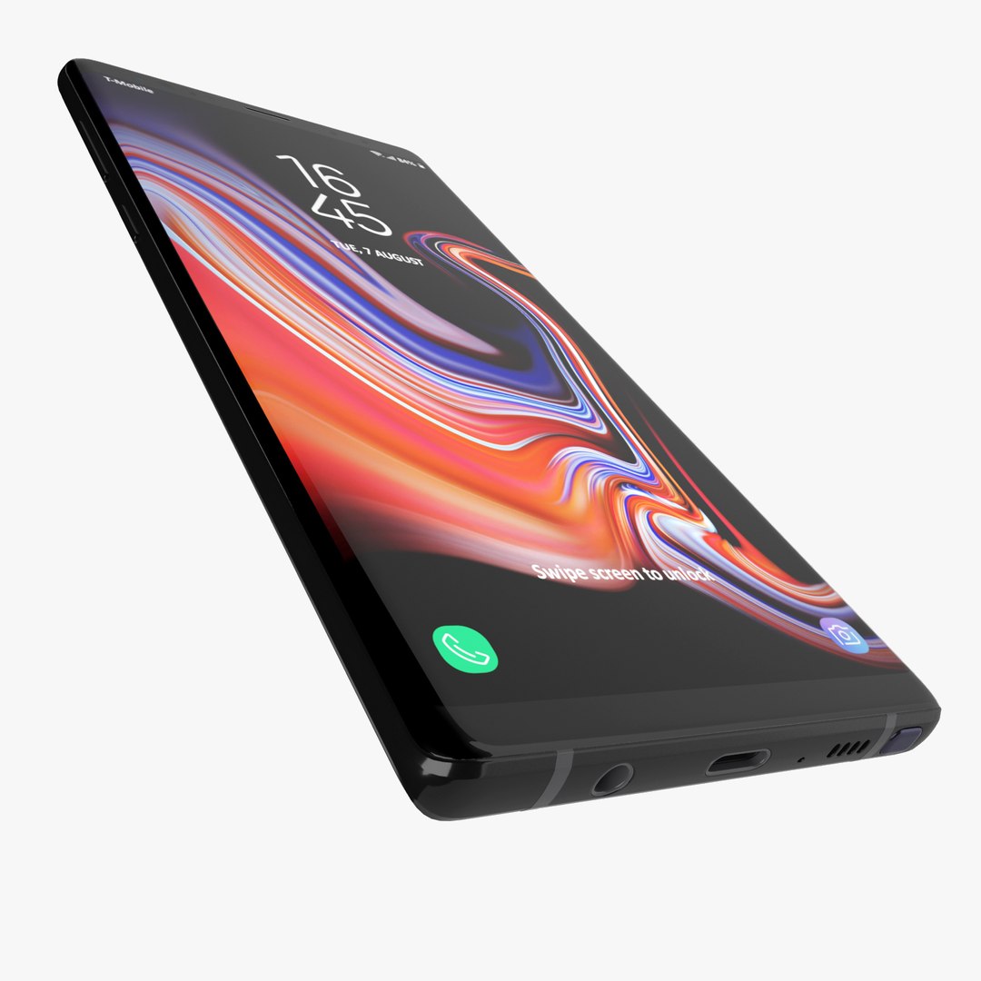 Samsung Galaxy Note 9 3D Model - TurboSquid 1317826